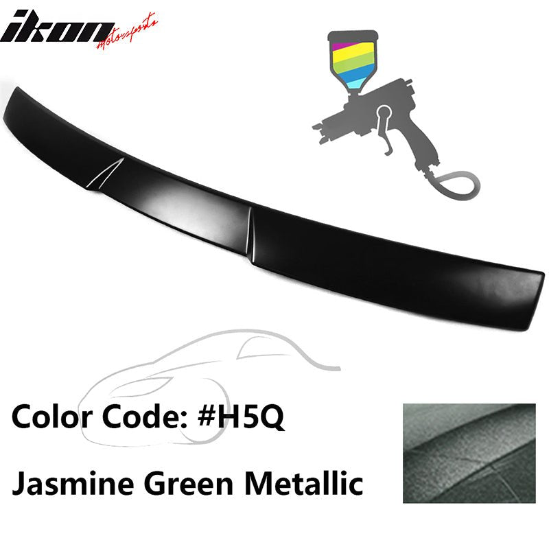 IKON MOTORSPORTS, Rear Window Roof Spoiler Compatible with 2015-2021 Subaru WRX & WRX STI, V ...