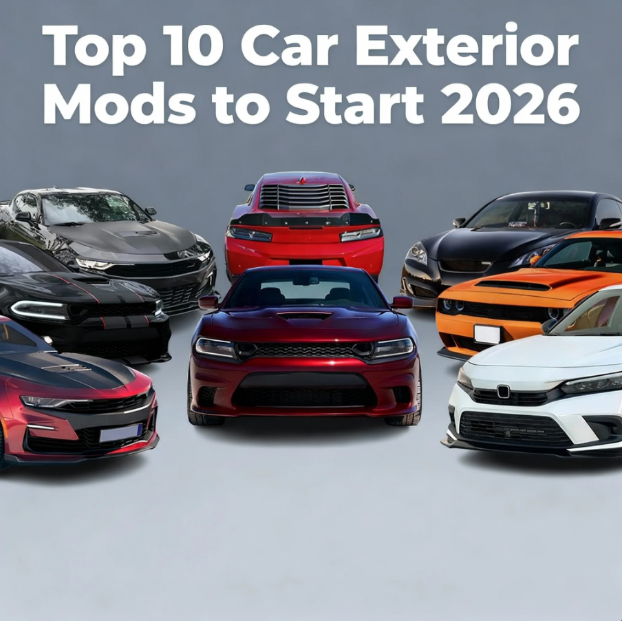 Top 10 Car Exterior Mods to Start 2026 | Affordable Aftermarket ...