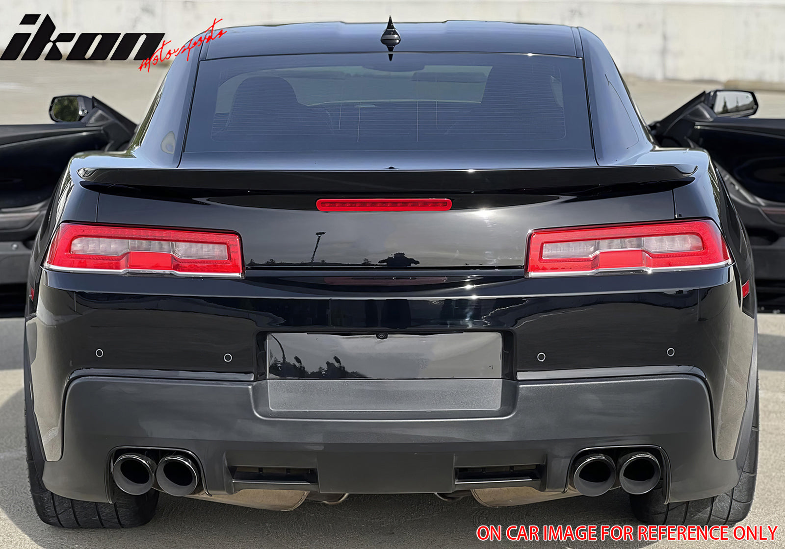 IKON MOTORSPORTS, Trunk Spoiler Compatible with 2014-2015 Chevrolet ...