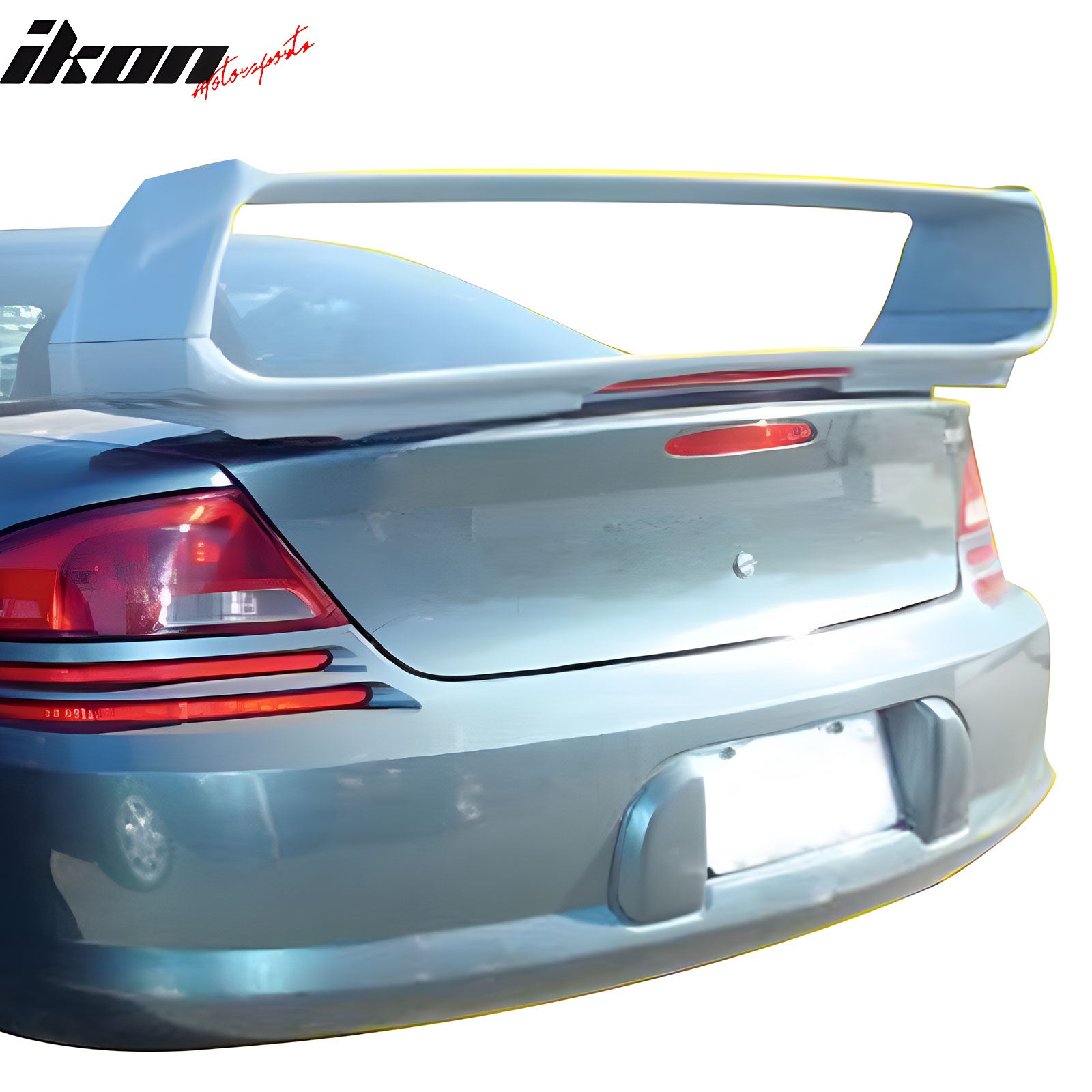IKON MOTORSPORTS, Trunk Spoiler Compatible with 2001-2006 Dodge Stratus ...