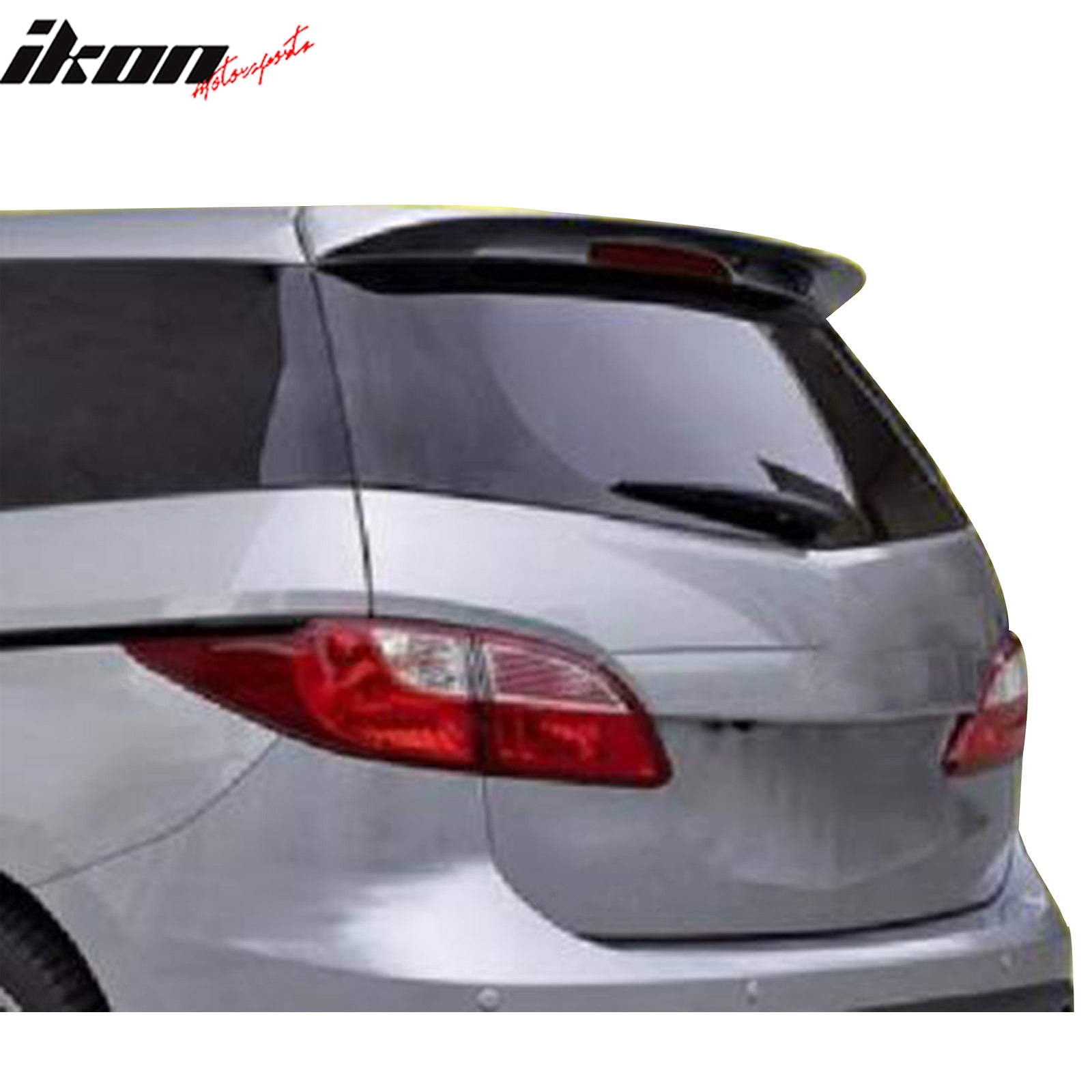 IKON MOTORSPORTS, Rear Window Roof Spoiler Compatible with 2012-2017 ...