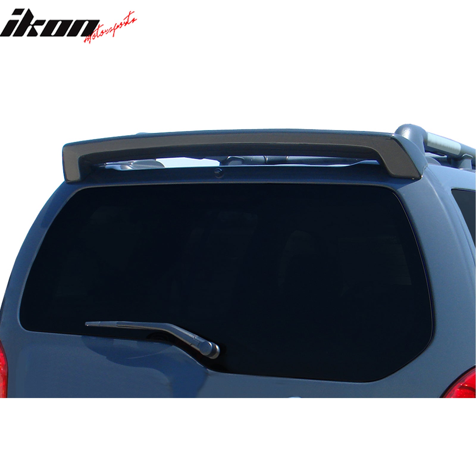 IKON MOTORSPORTS, Rear Window Roof Spoiler Compatible with 2005-2015 ...