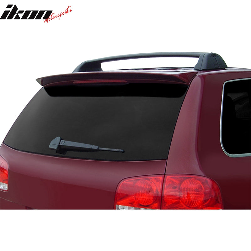 IKON MOTORSPORTS, Rear Window Roof Spoiler Compatible with 2004-2010 ...