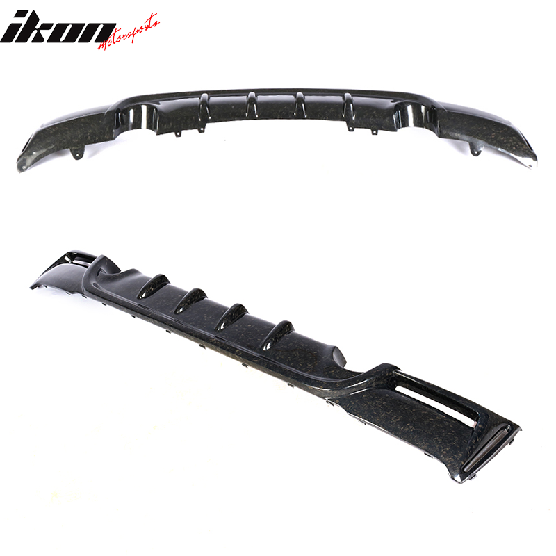 IKON MOTORSPORTS, Rear Diffuser Compatible With 2014-2020 BMW 2 Series ...