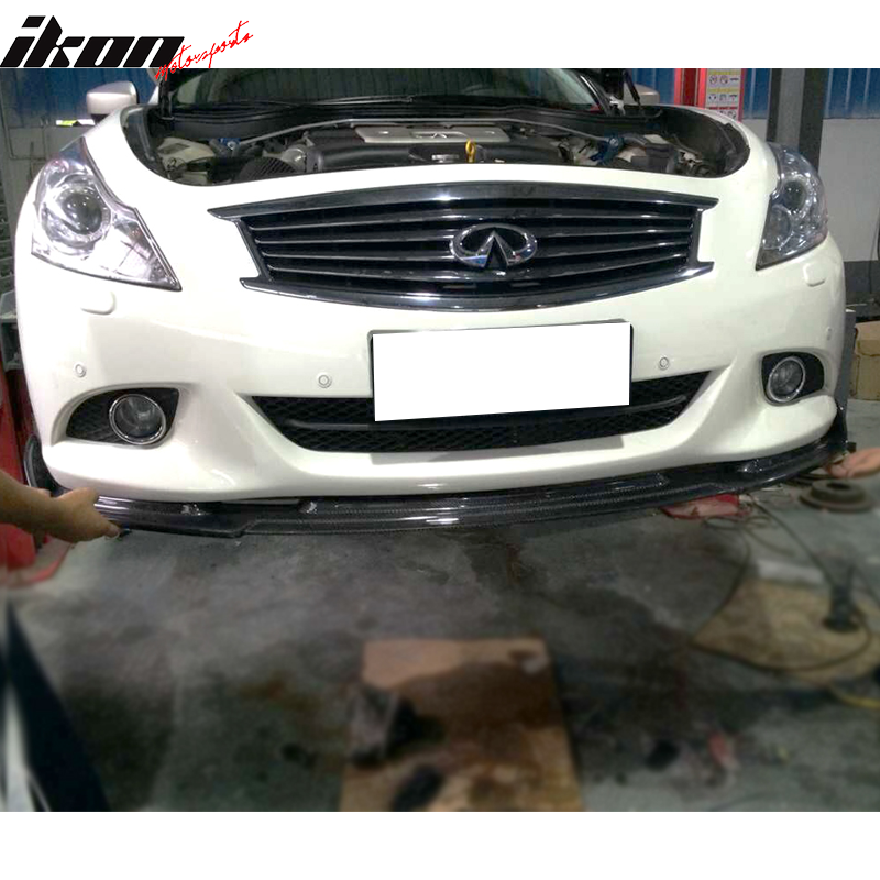 IKON MOTORSPORTS, Front Bumper Lip Compatible With 2010-2013 Infiniti ...
