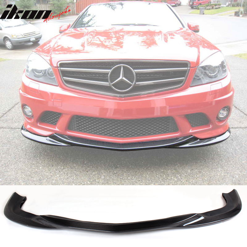 IKON MOTORSPORTS, Front Bumper Lip Compatible With 2008-2011 Mercedes ...