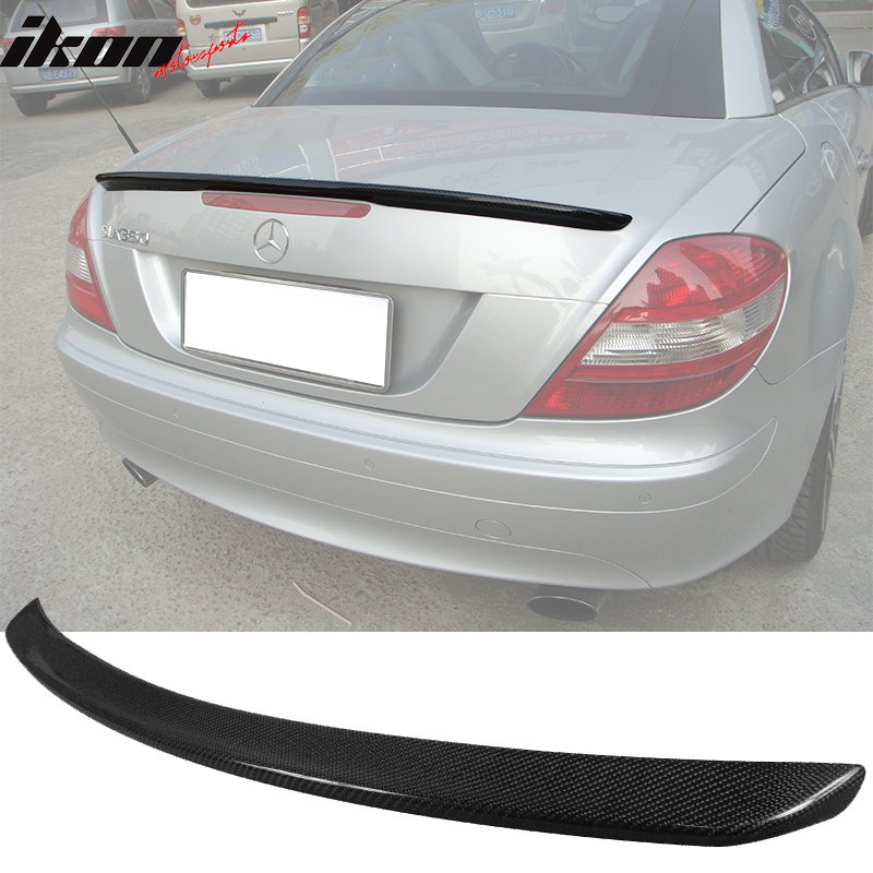IKON MOTORSPORTS, Trunk Spoiler Compatible With 2005-2010 Mercedes-Benz ...