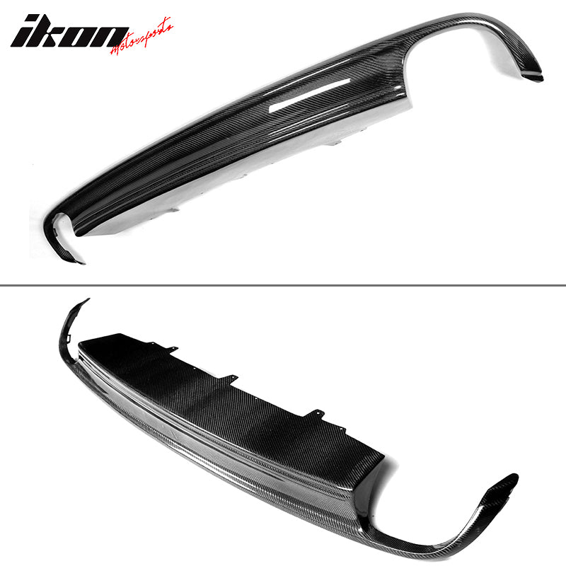 IKON MOTORSPORTS, Rear Diffuser Compatible With 2012-2015 Audi A6 C7 ...