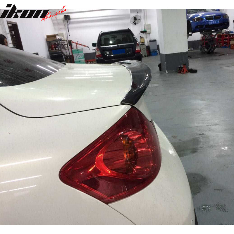 IKON MOTORSPORTS, Trunk Spoiler Compatible With 2007-2015 Infiniti G35 ...