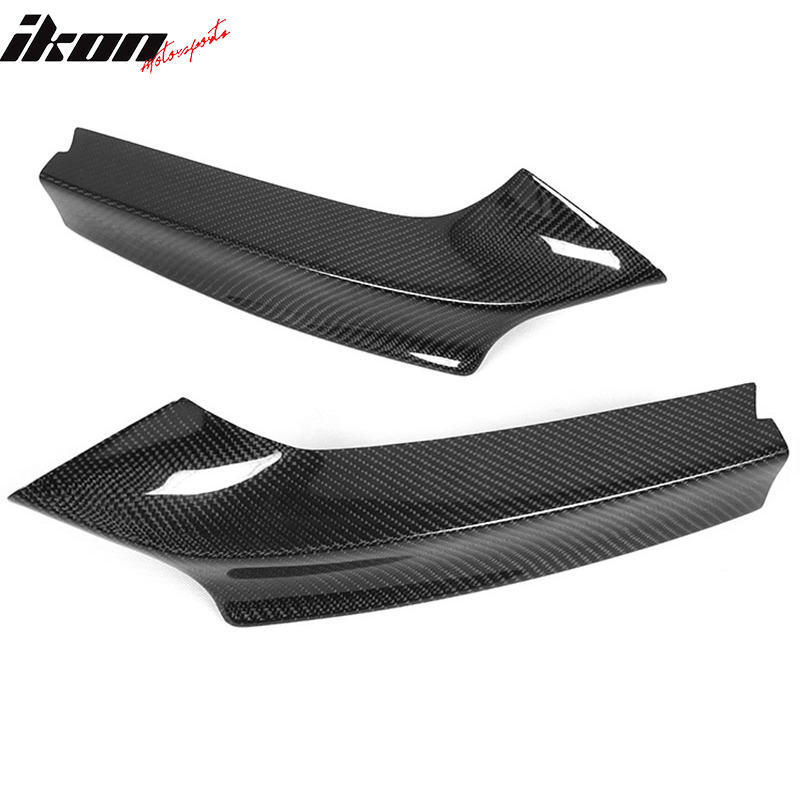 IKON MOTORSPORTS, Front Lip Splitters Compatible With 2014-2020 BMW 2 ...