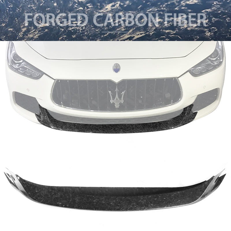 Front Lip for 2014–2017 Maserati Ghibli Forged Carbon – Ikon Motorsports