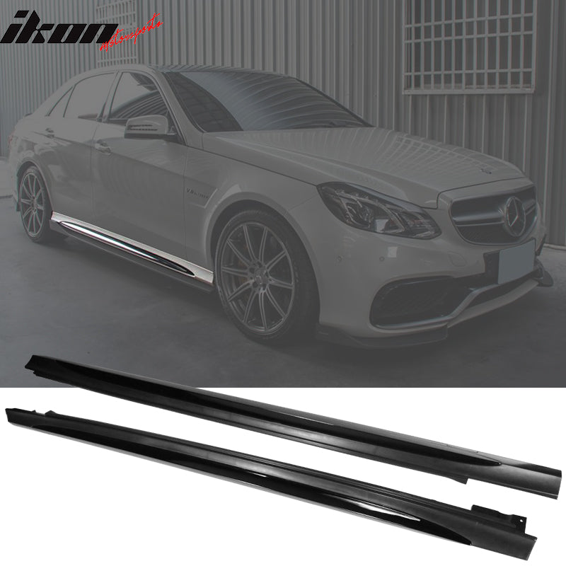 IKON MOTORSPORTS Side Skirts Compatiable with 2014-2016 Mercedes Benz E ...