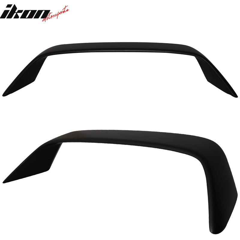 Rear Spoiler Wing for 1996-2000 Honda Civic Coupe, TR Unpainted Black ...