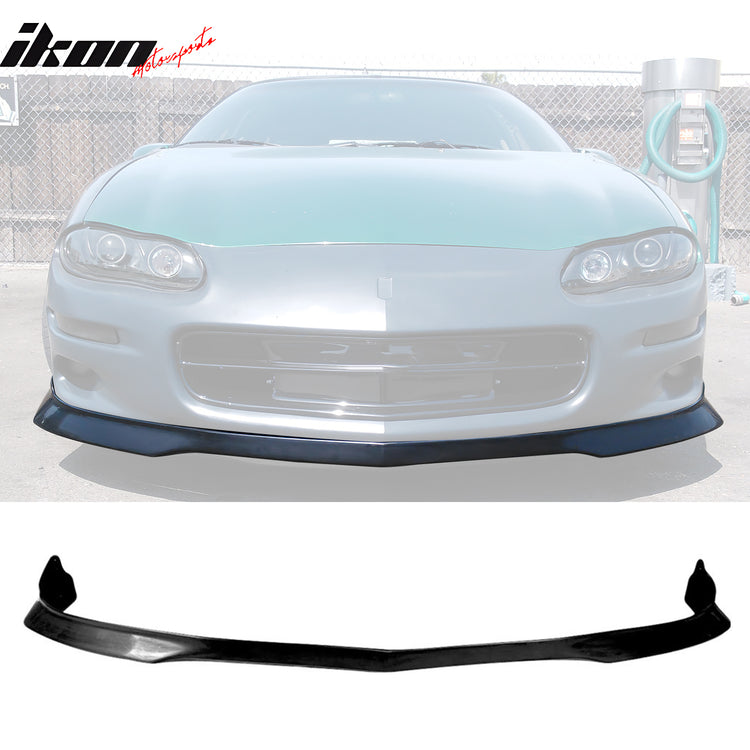 Fits 98-02 Chevy Camaro 2-Door EVO Style Unpainted Front Bumper Lip ...