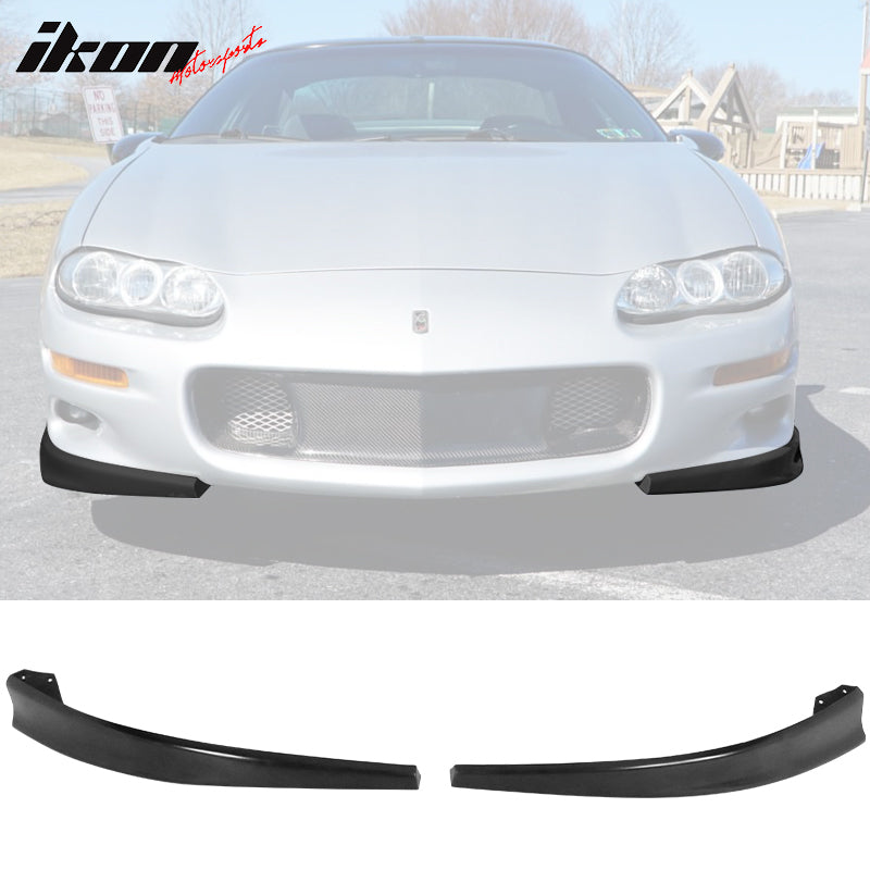 IKON MOTORSPORTS, Front Bumper Lips Compatible With 1998-2002 Chevy ...