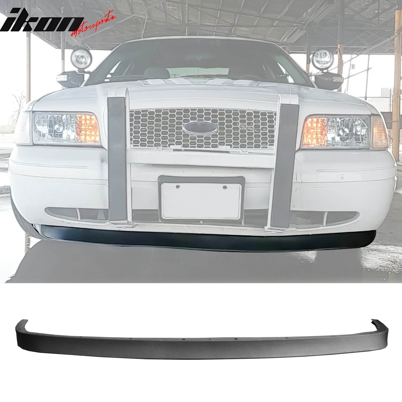Fits 98-11 Ford Crown Victoria MDA Style Front Bumper Lip Spoiler ...