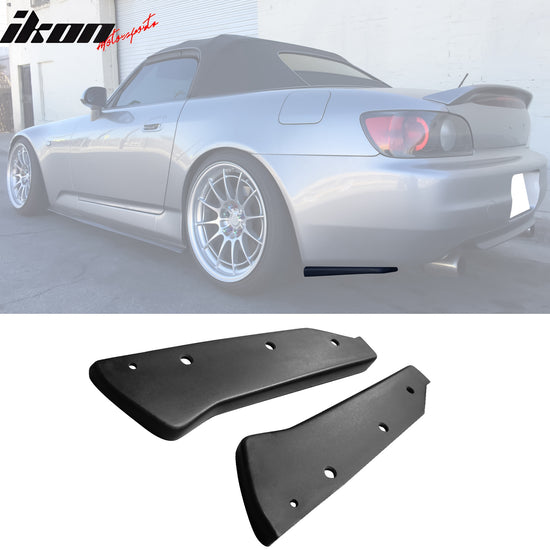 Fits 00-03 Honda S2000 AP1 CS Style Rear Bumper Lip Corner Apron Black ...