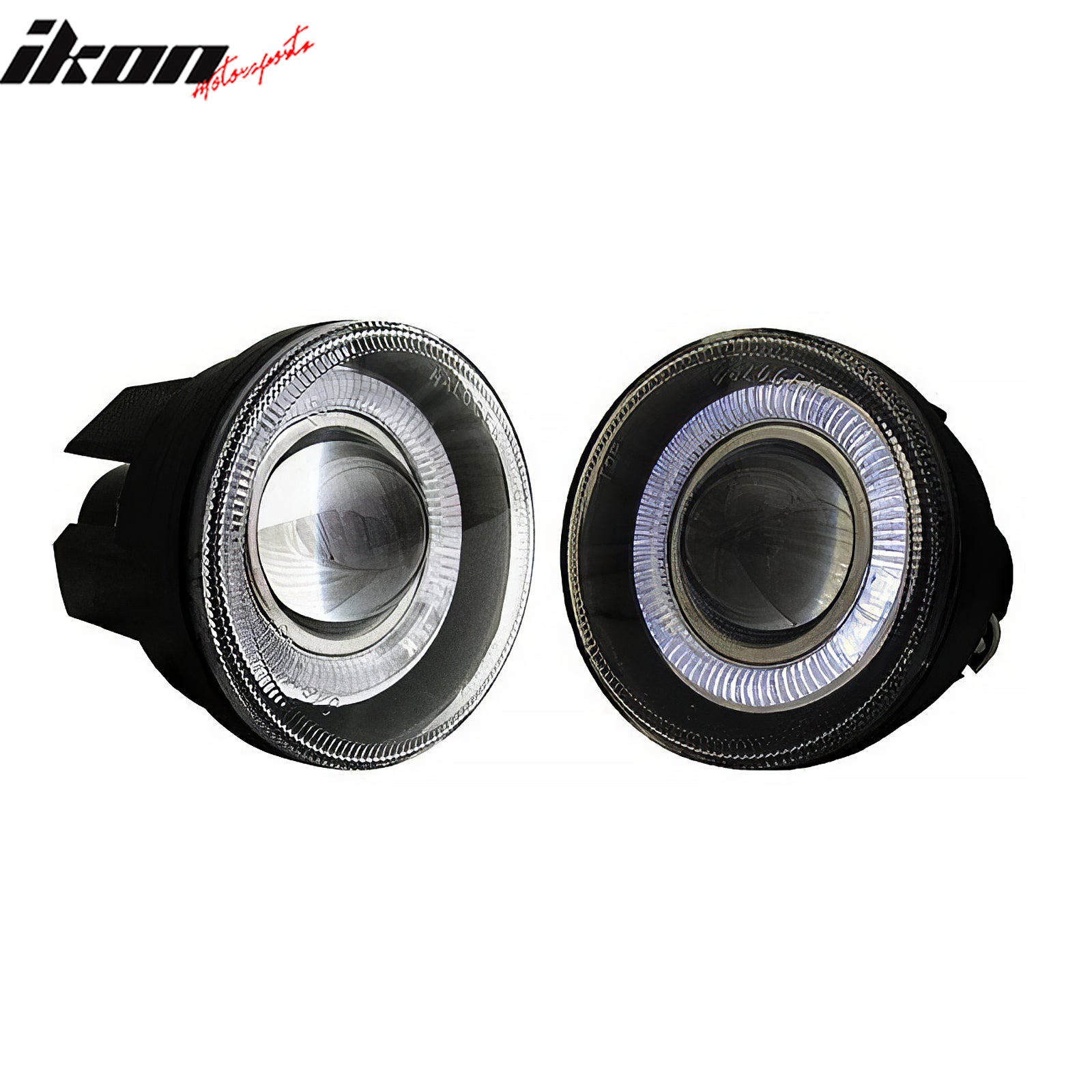 For 01-04 Dodge Durango Front Bumper Halo Projector Fog Lights Black ...