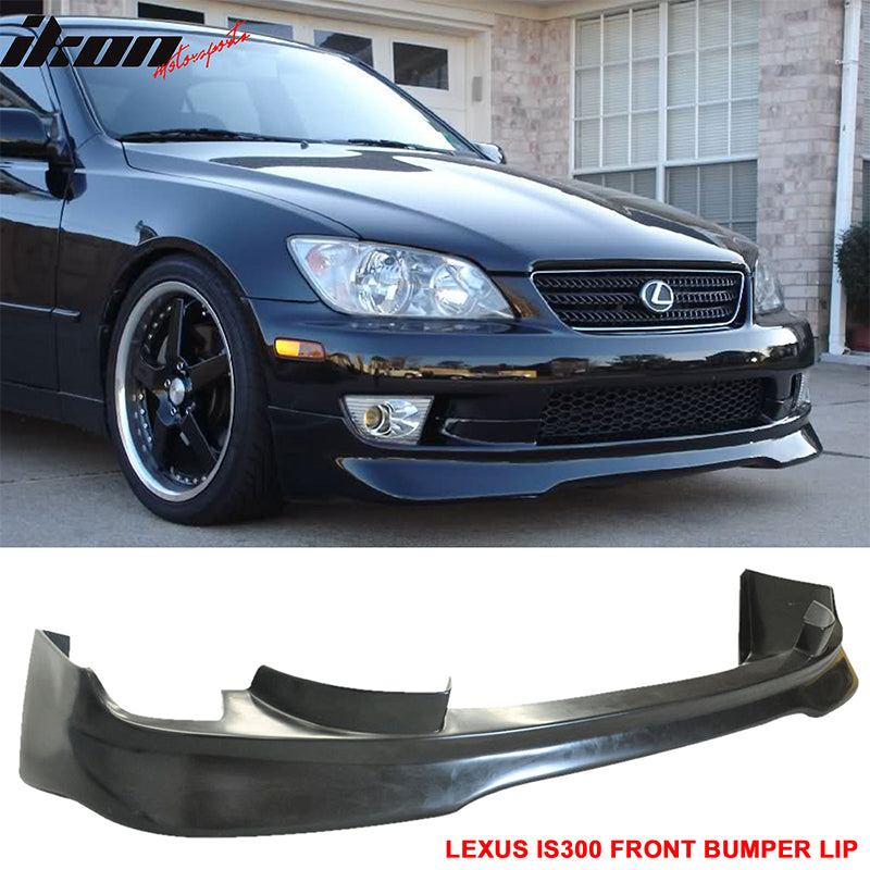 Fits 01-05 Lexus IS300 AMS Style Front Bumper Lip Spoiler Unpainted ...