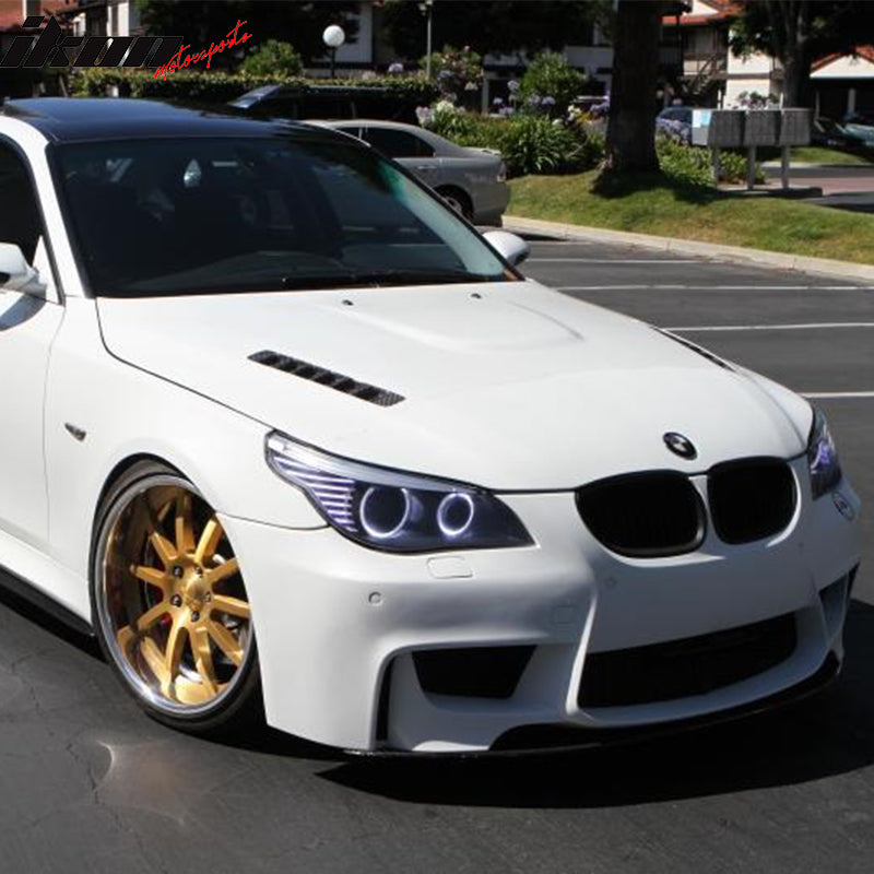 Buy Best BMW E60 5-Series 1M Style Front Bumper Cover Conversion Online ...