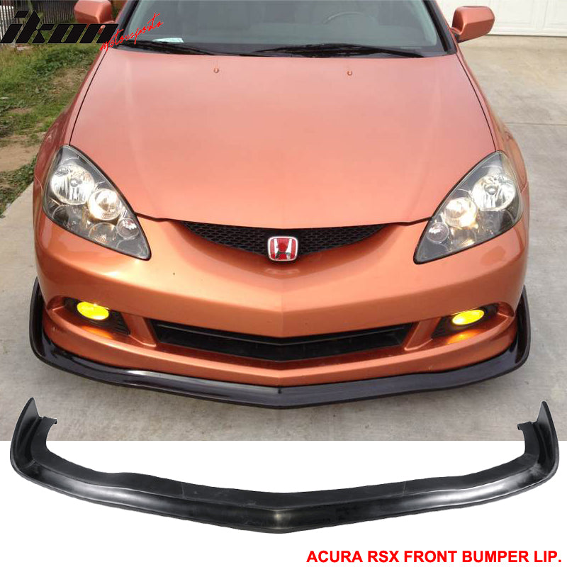 Fits 05-06 Acura RSX CS Style Front Bumper Lip Spoiler PU – Ikon ...
