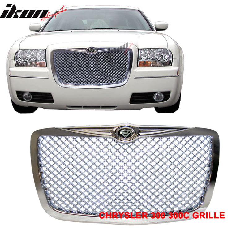 Buy Best Chrysler 300C 300C Bently Mesh Style Grille With Emblem ABS ...