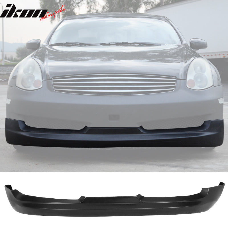 Fits 06-07 Infiniti G35 Coupe 2Dr Sport G Style Front Bumper Lip ...