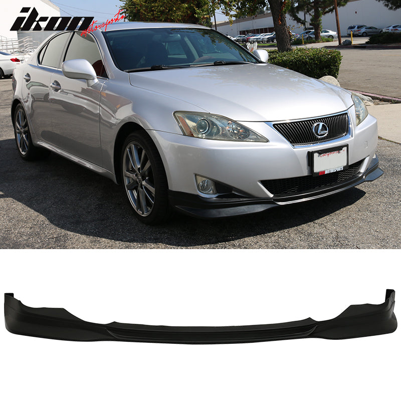 IKON MOTORSPORTS Front Bumper Lip, Compatible with 2006-2008 Lexus ...
