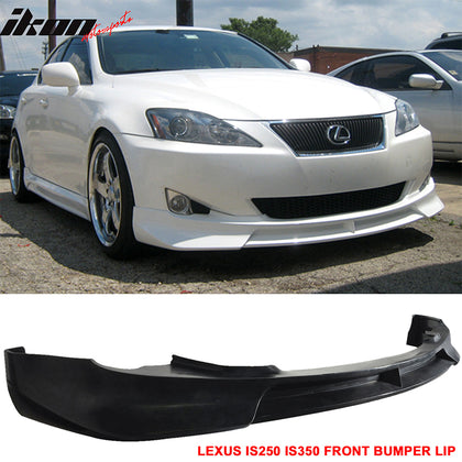 Fits 06-08 Lexus IS250 IS350 Sedan VIP JP Style Front Bumper Lip PU ...
