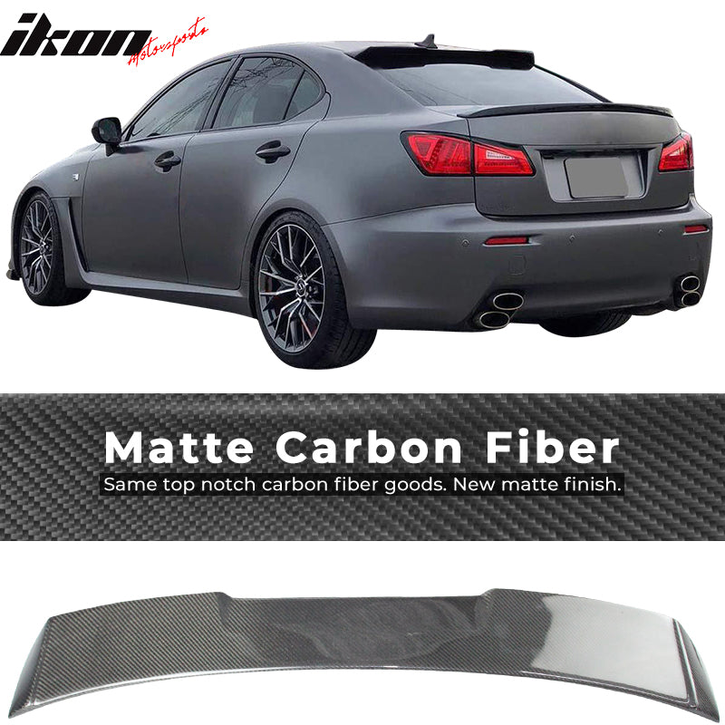 IKON MOTORSPORTS Roof Spoiler Compatible With For 2006-2013 IS250 IS350 ...
