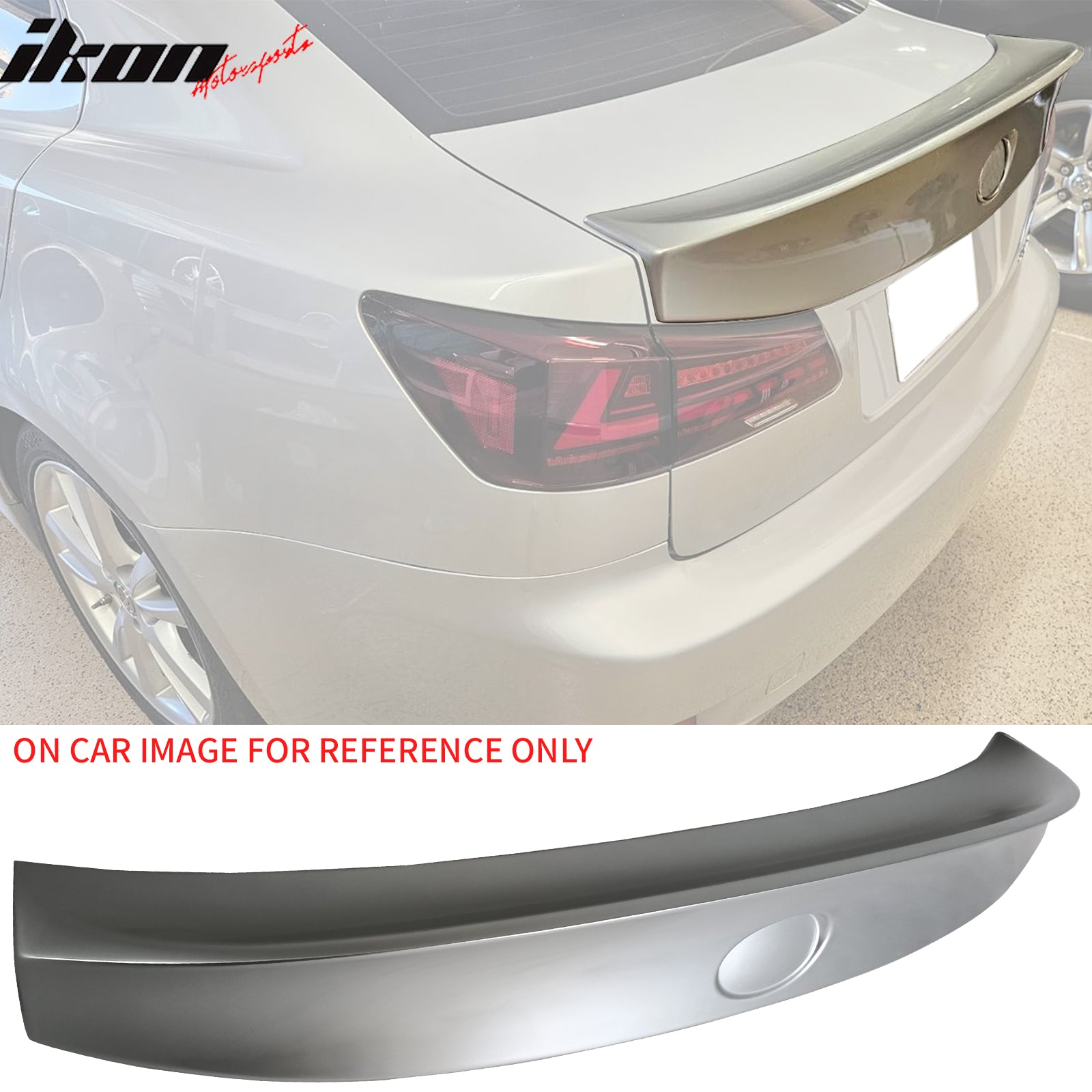 Fits 06-13 Lexus IS250 IS350 Sedan WD Style Trunk Spoiler Painted #1F2 ...