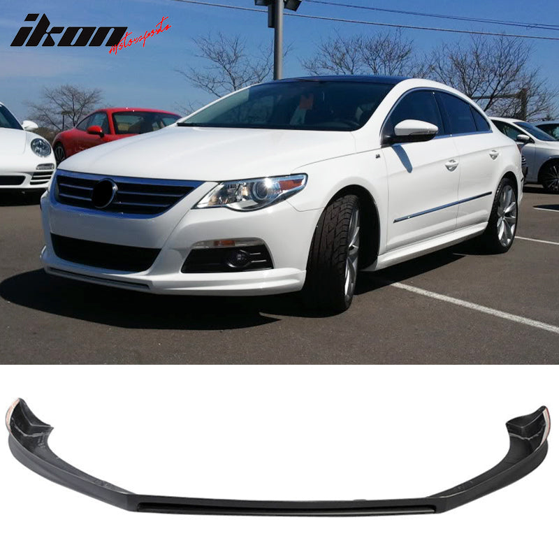 Fits 09-12 Volkswagen CC PU Front Bumper Lip Spoiler Splitter – Ikon ...