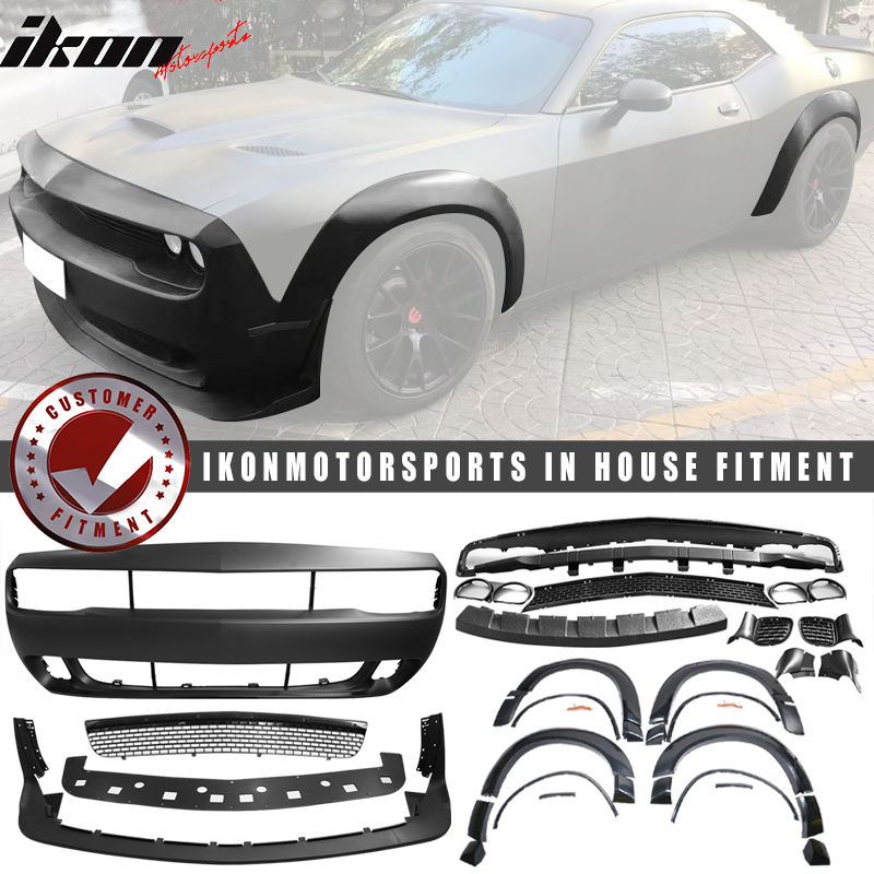 Best Deals on Dodge Challenger Front Bumpers, Demon Lips & Fender ...