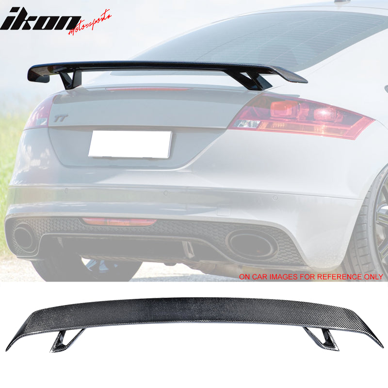 Rear Spoiler Wing for 08-19 Audi TT MK2 8J MK3 FV 8S, RS Carbon Fiber ...