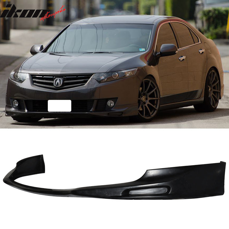 Front Bumper Lip Compatible With 2009-2010 Acura TSX, JDM Style PU ...