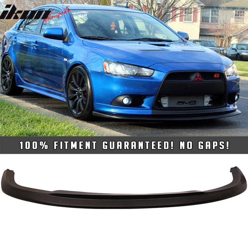 Front Lip Compatible With 2009-2015 Mitsubishi Lancer GT/Ralliart ...