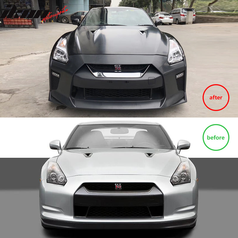 Buy Best Nissan R35 GTR Upgrade OE Front Bumper Cover Conversion Online ...
