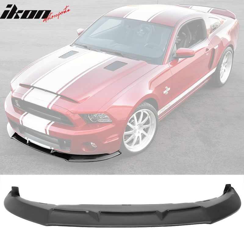 Fits 10-14 Ford Mustang Shelby GT500 OE Style Front Bumper Lip Spoiler ...
