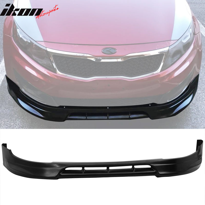 Fits 11-13 Kia Optima Base Models IKON Style Front Bumper Lip Chin ...