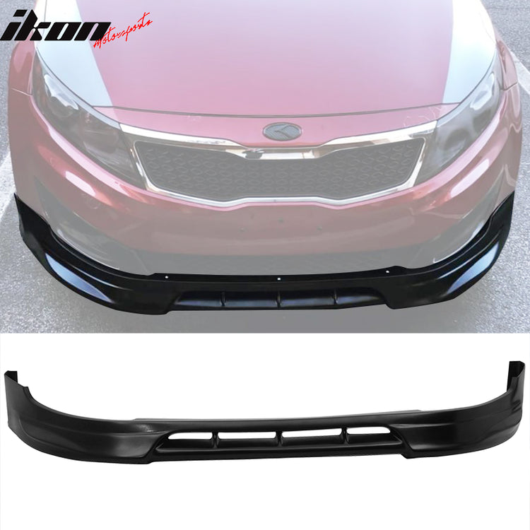 Front Bumper Lip Compatible With 2011-2013 Kia Optima, IKON Style ...