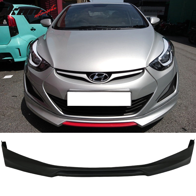 Fits 11-15 Hyundai Elantra Factory FL Style Front Bumper Lip Chin ...