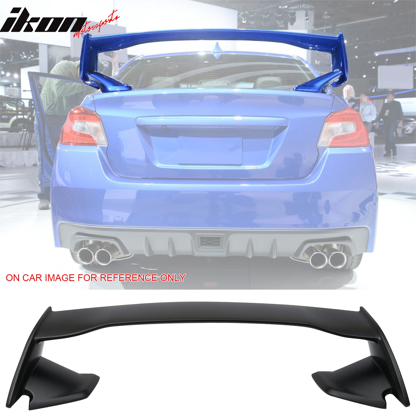Fits 15-21 Subaru WRX STI & 12-16 Impreza STI Style Rear Trunk Spoiler ...
