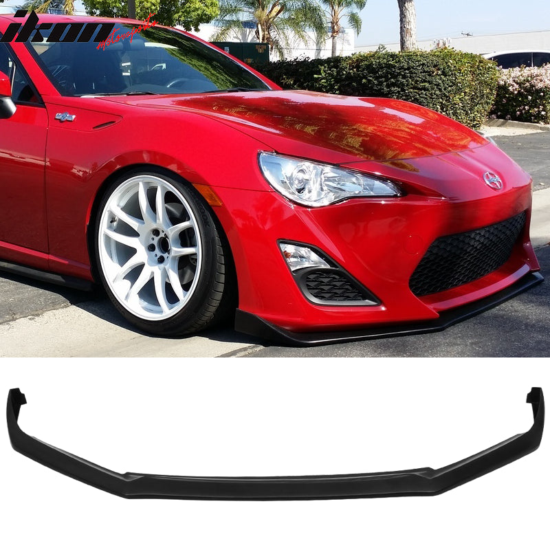Fits 13-16 Scion FRS FR-S STI Style Front Bumper Lip Splitter Unpainted ...