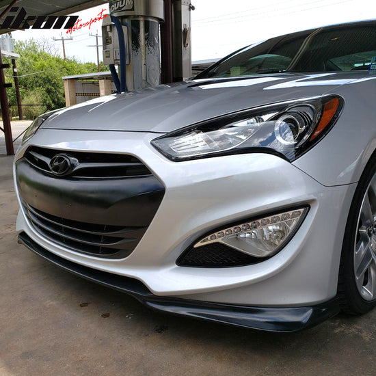 Front Bumper Lip Compatible With 2013-2016 Hyundai Genesis Coupe, KS ...