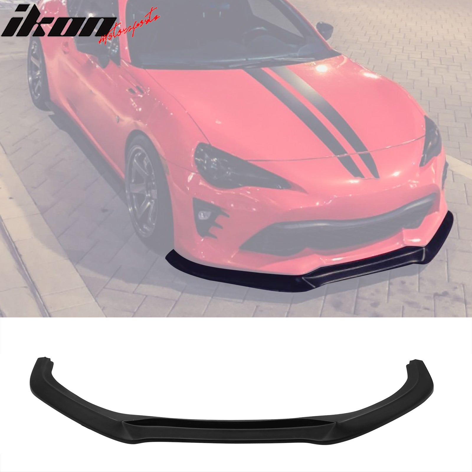 Fits 13-20 Toyota 86 BRZ FR-S GT Style Front Bumper Lip Spoiler ...