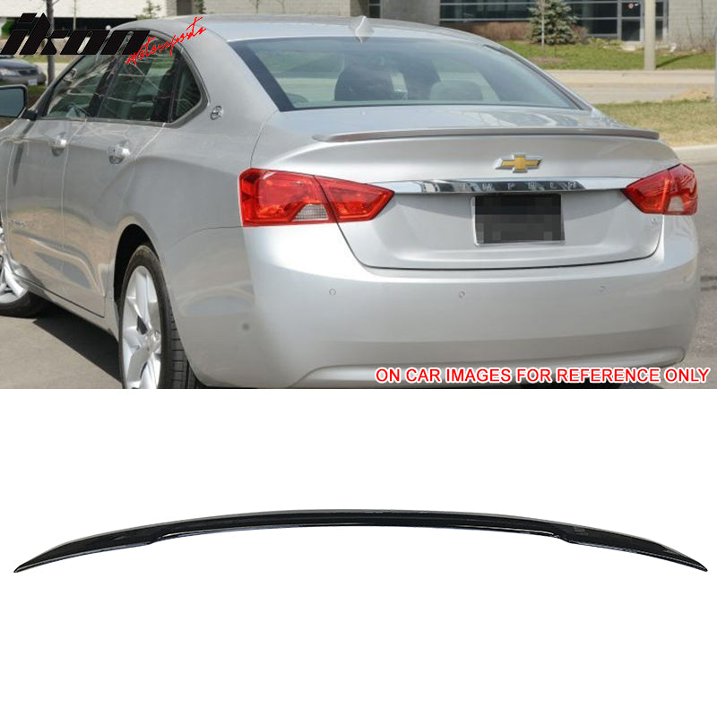 Pre-Painted Rear Spoiler Wing for 2014-2021 Chevy Impala, Factory Style ...