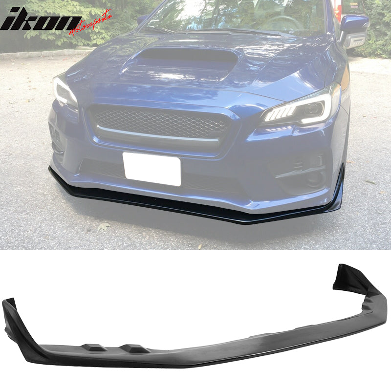 Fits 15-21 Subaru WRX STI S208 Style Front Bumper Lip Chin Spoiler PU ...