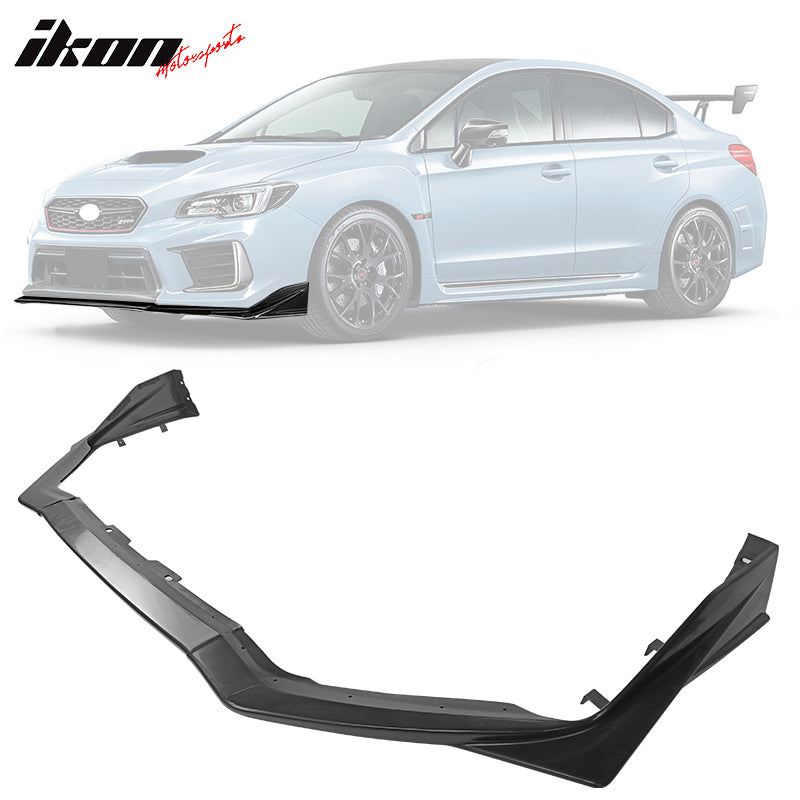 Fits 15-21 Subaru WRX STI S208 Style Front Bumper Lip Spoiler Unpainted ...
