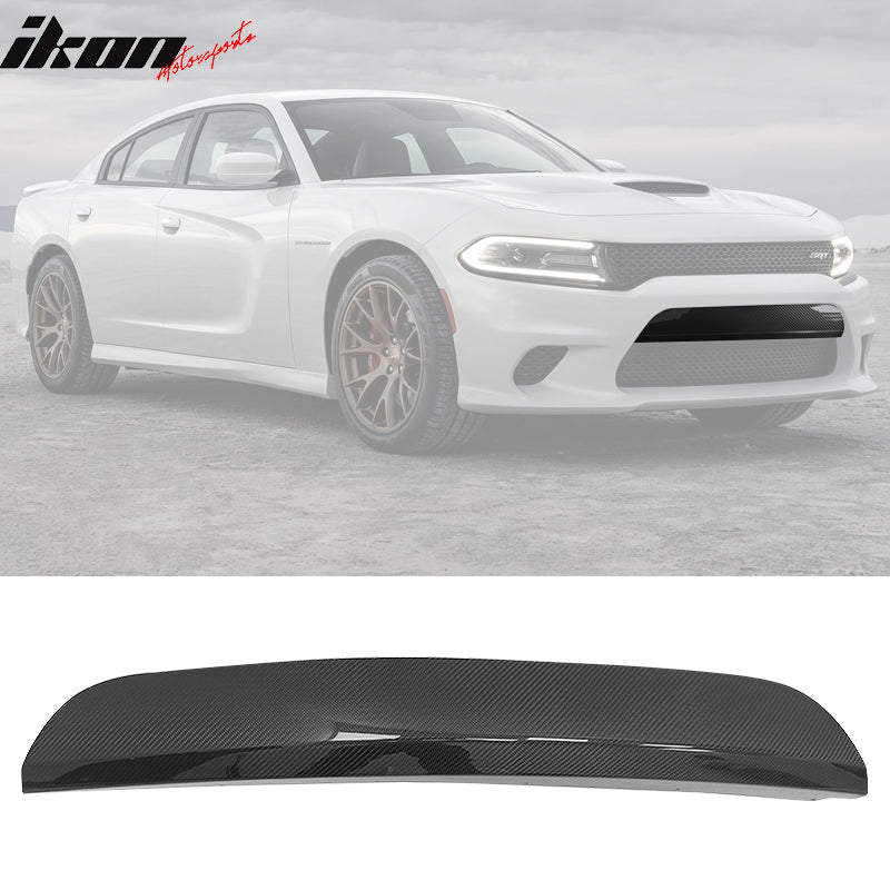 IKON MOTORSPORTS, Front Bumper Molding Compatible With 2015-2023 Dodge ...