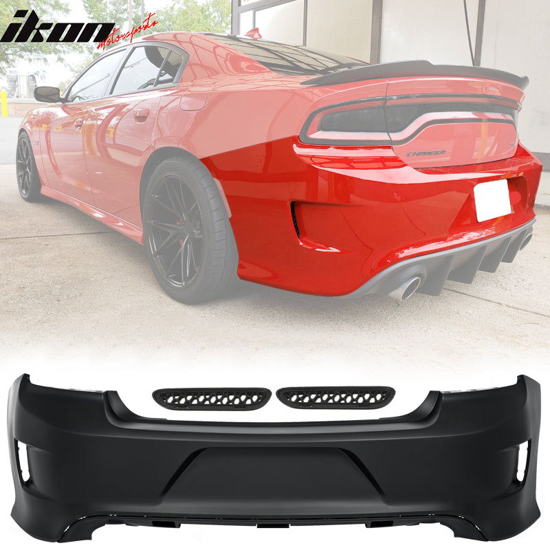 Rear Bumper Cover Kit for Dodge Charger SRT 15–23 – Ikon Motorsports